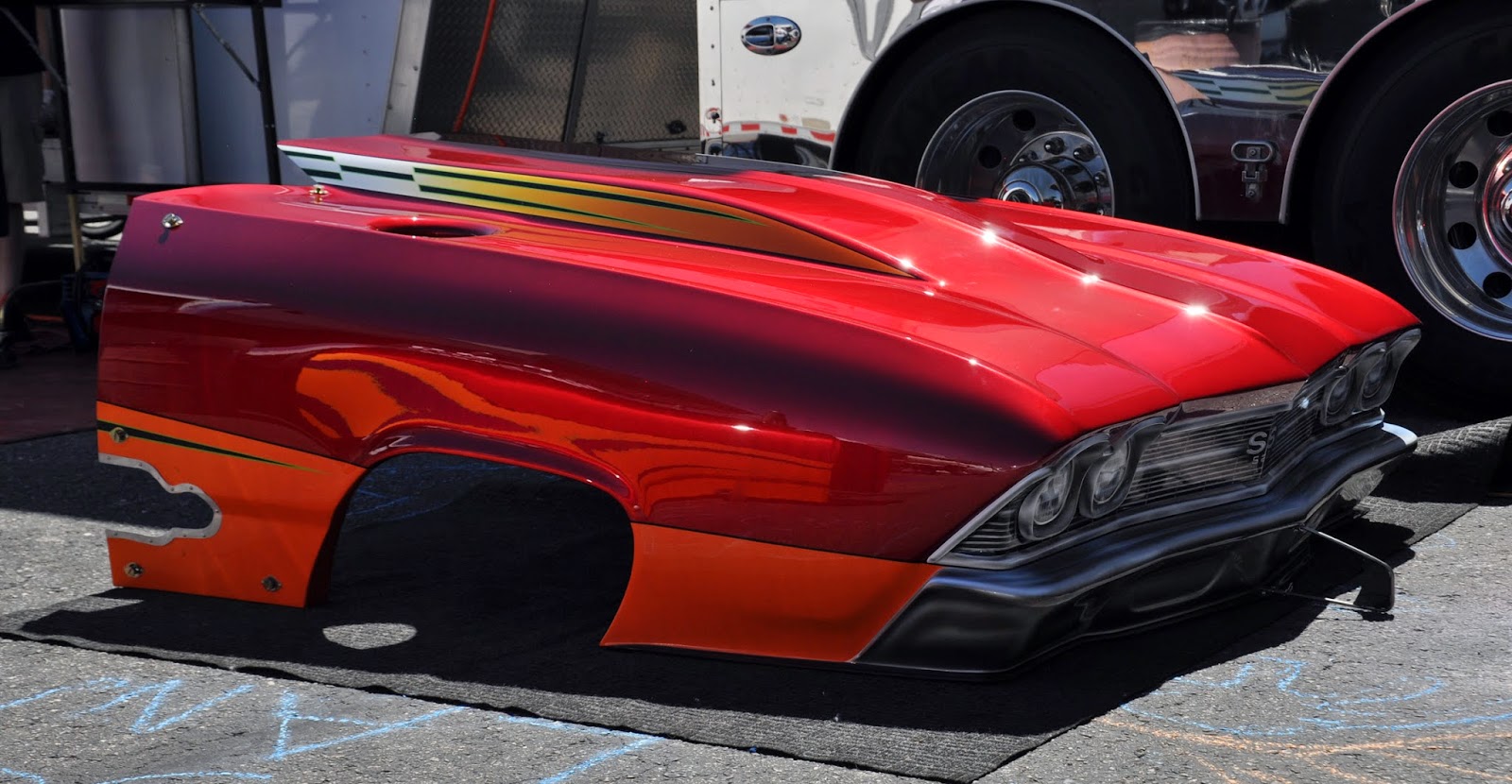 Just A Car Guy: drag racing Chevelles