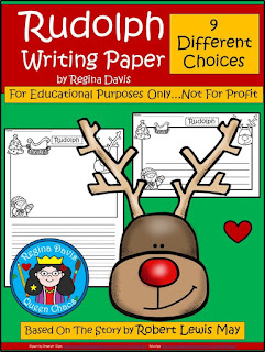 Fairy Tales And Fiction By 2: Rudolph The Red Nosed Reindeer Writing ...