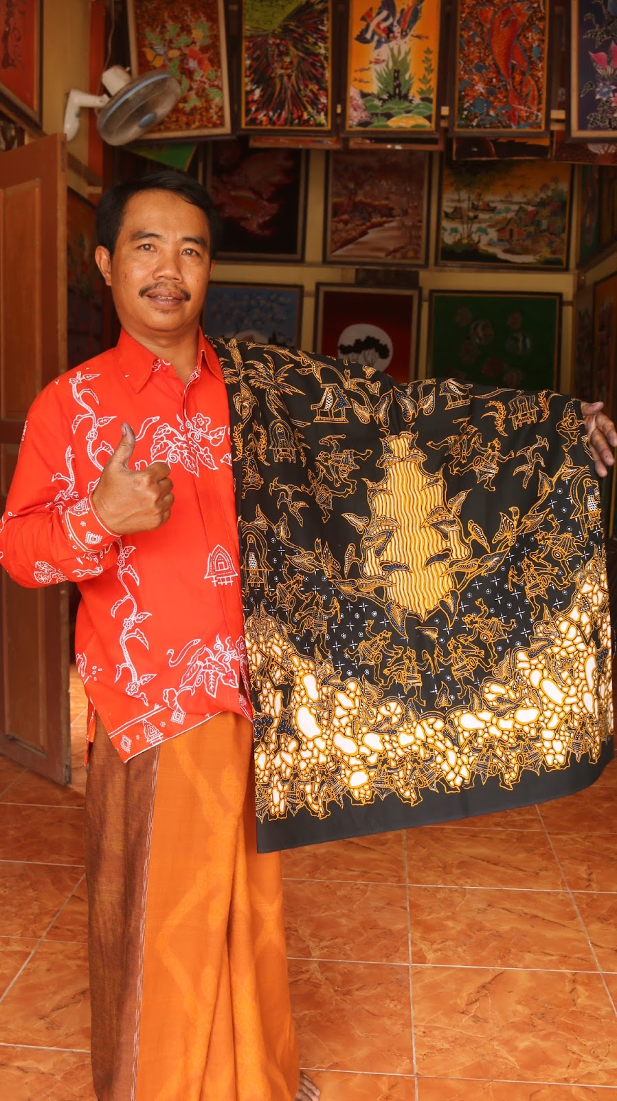 Batik Sasambo Tetap Eksis di Tengah Serbuan Produk Luar ~ Lombok Atraktif