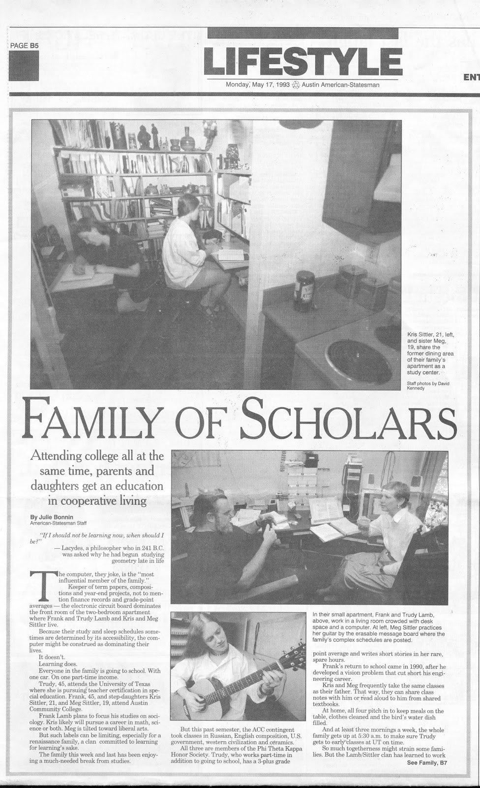 Renee Mims: Austin Community College Newspaper articles