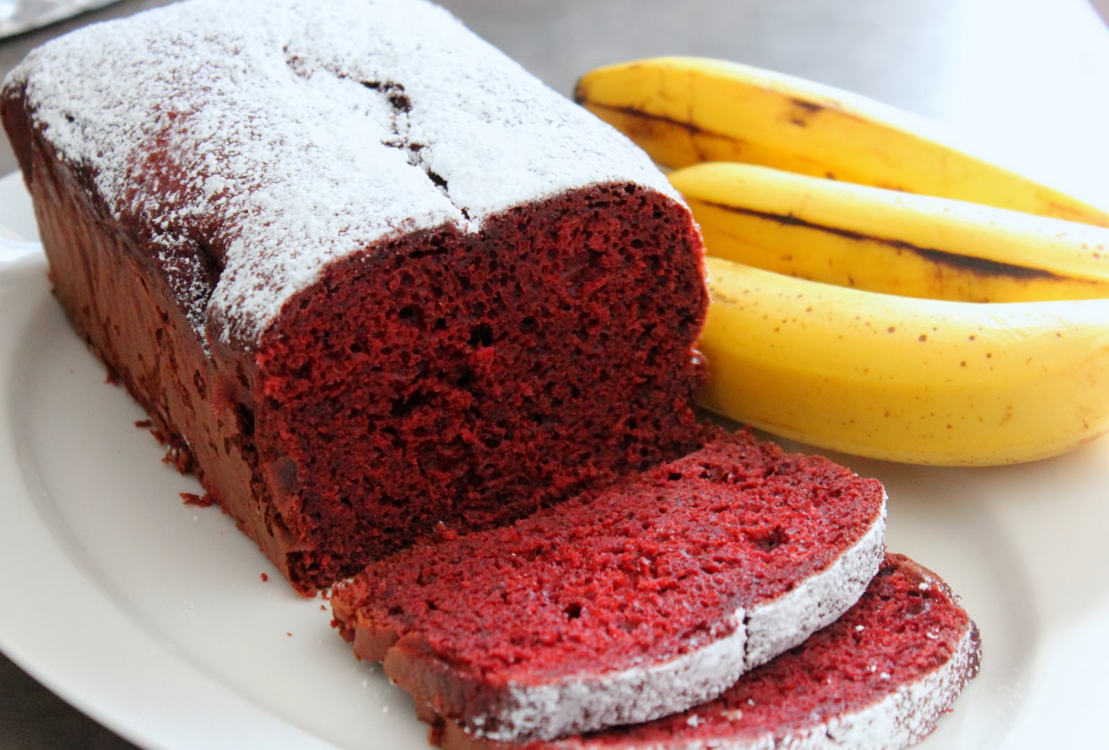 Punkie Pies Place Red Velvet Banana Bread