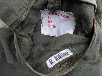 Four Bees: Bundesgrenzschutz Parka, BGS Sumpfmuster Camo