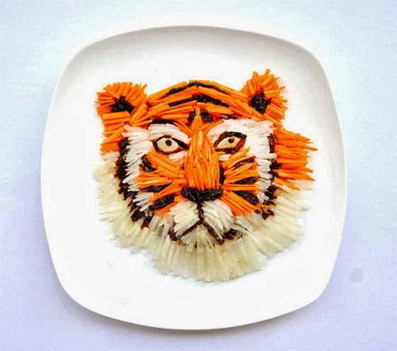 Nayh's Wonderland: Hong Yi: Arte com Comida