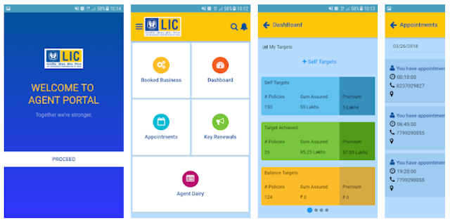 LIC Agent Mobile App by LIFE INSURANCE CORPORATION OF INDIA - Youth Apps