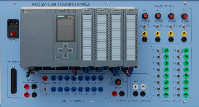 Siemens PLC S7-1500 TRAINING PANEL - Elec. Blog