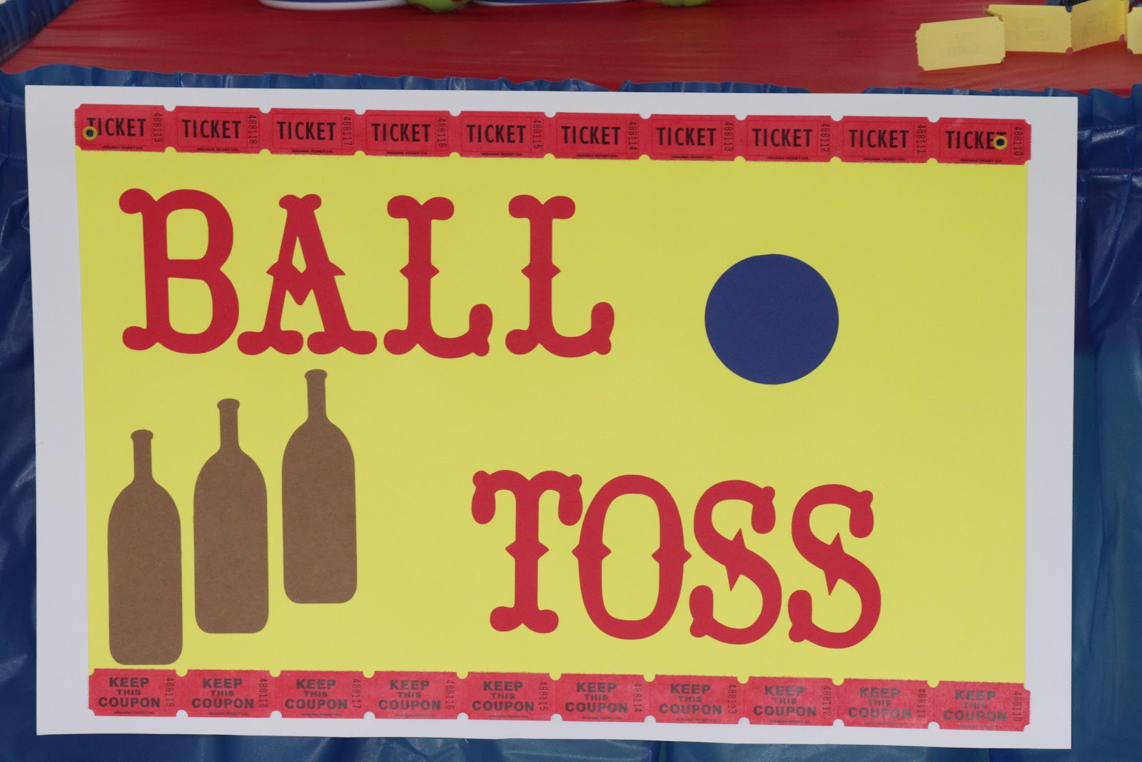 My Paper Productions: Carnival Signs - Games