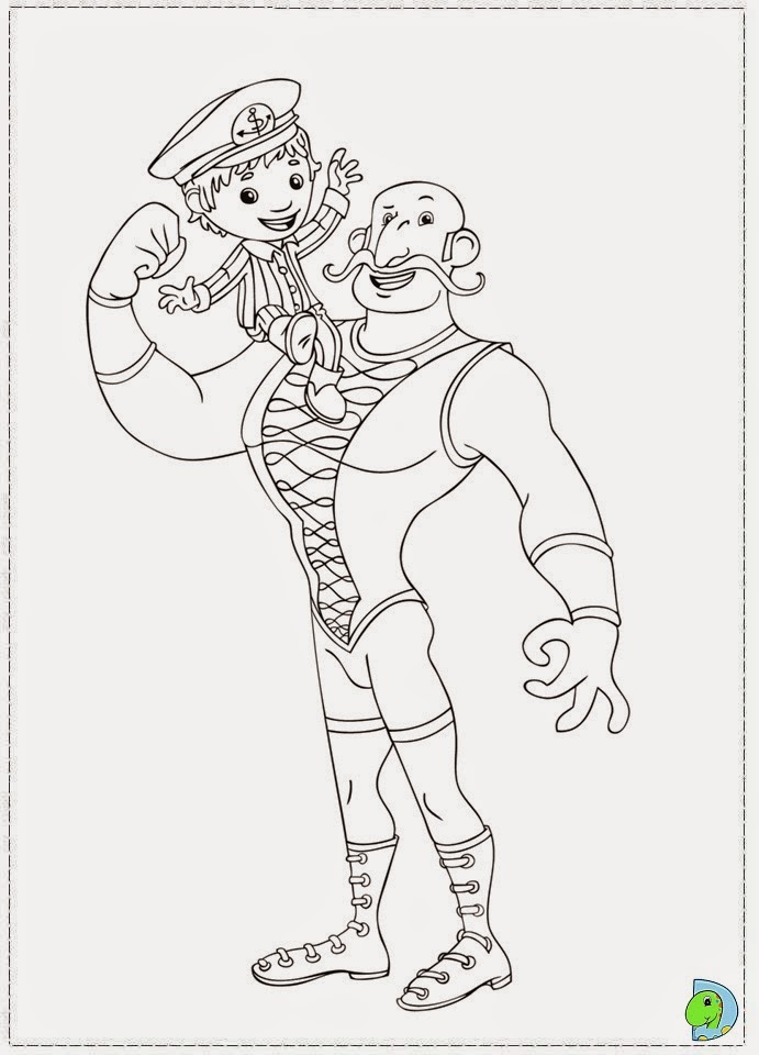 Dinokids - Desenhos para colorir: Desenhos do Sandman para colorir