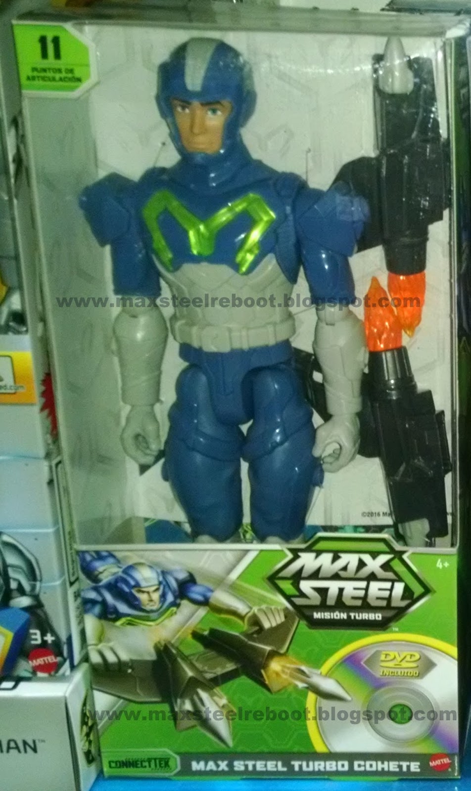 Max Steel Reboot: ¡Llegan las figuras Max Steel 2017 a tiendas!