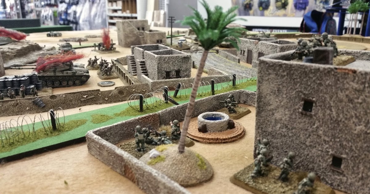 Broke Low: FOW Israeli Infantry vs Jordanian Fortified Company