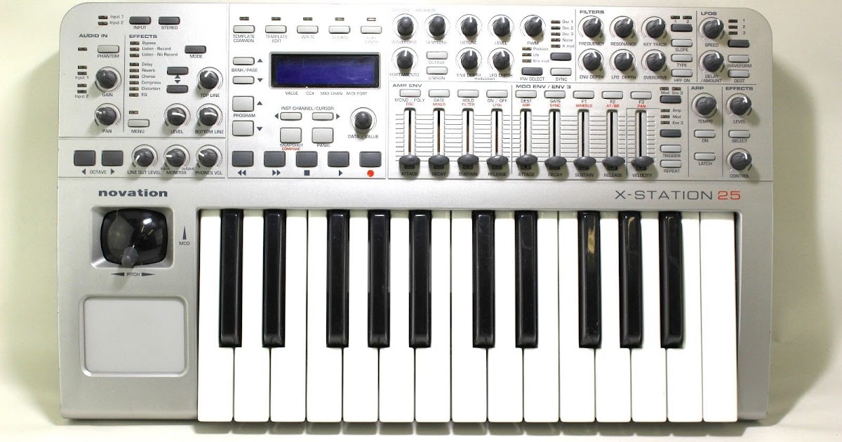 MATRIXSYNTH: Novation X-Station 25