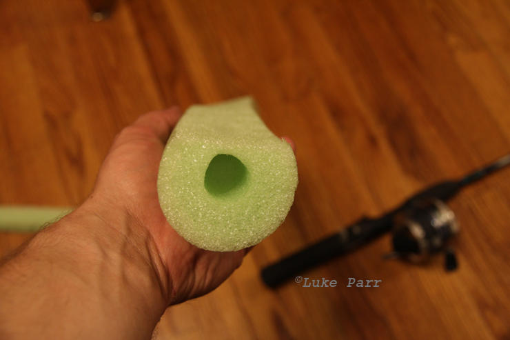 Home-made Fishing Pole Float