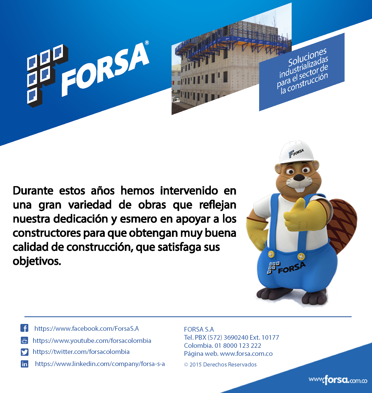 FORSA S.A: julio 2015