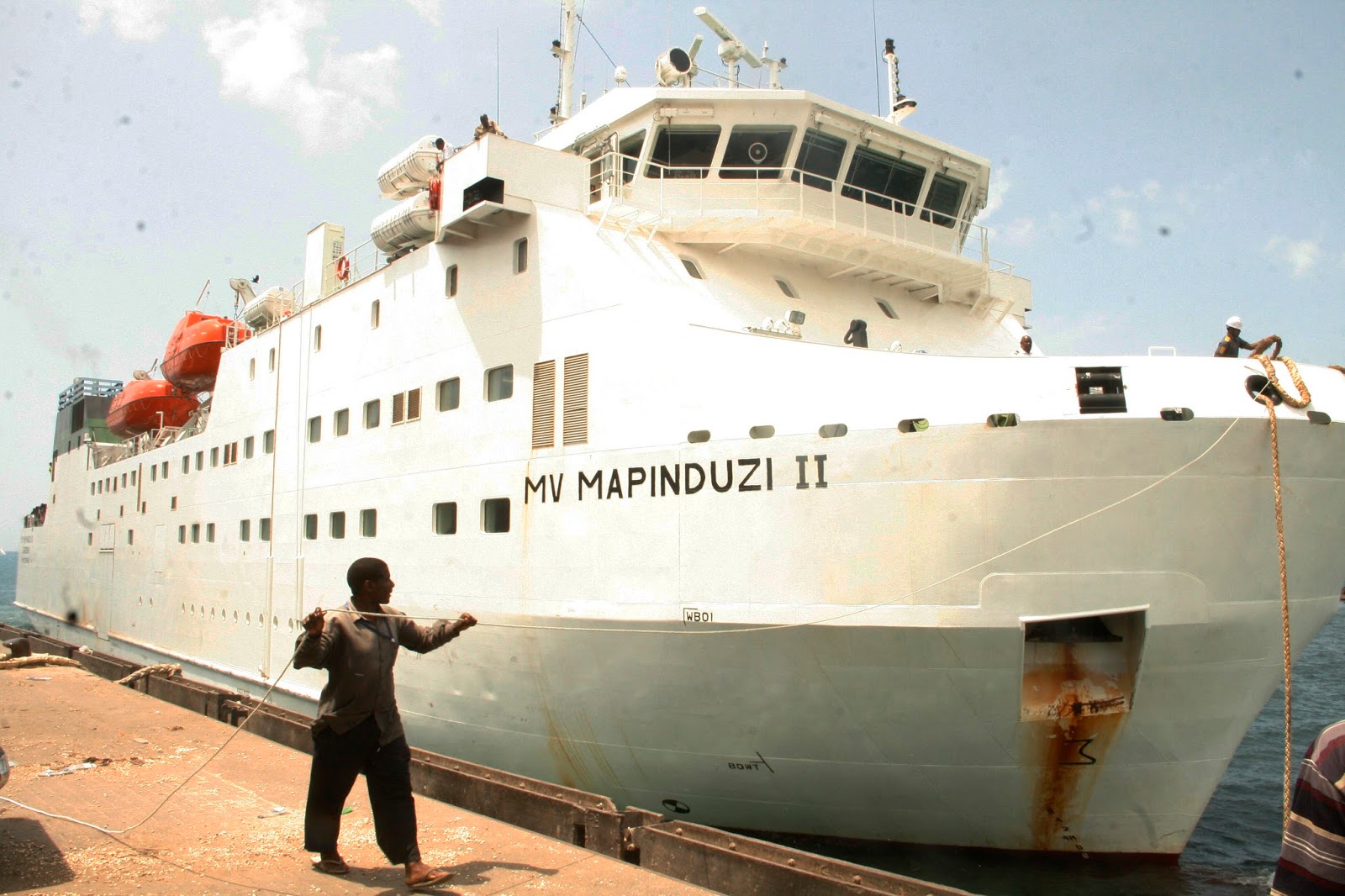 ZANZIBAR NI KWETU: Meli ya MV Mapinduzi 2 ikiwasili katika Bandari ya ...