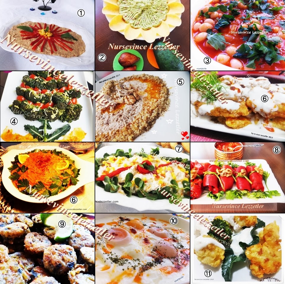 Davet ve Ozel Sofralara Meze Salatalar