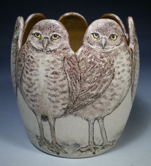 My Owl Barn: Beautiful Pottery by Nan Hamilton