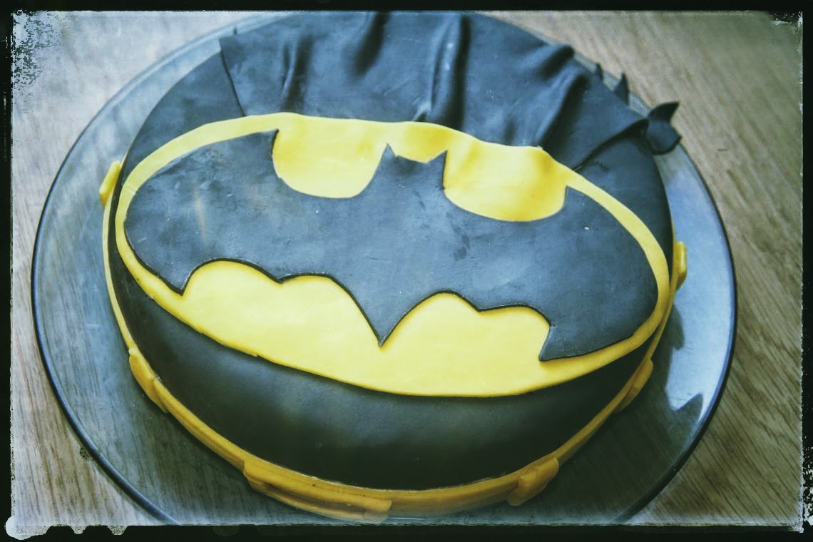 Laisse Luciefer: Gâteau Batman