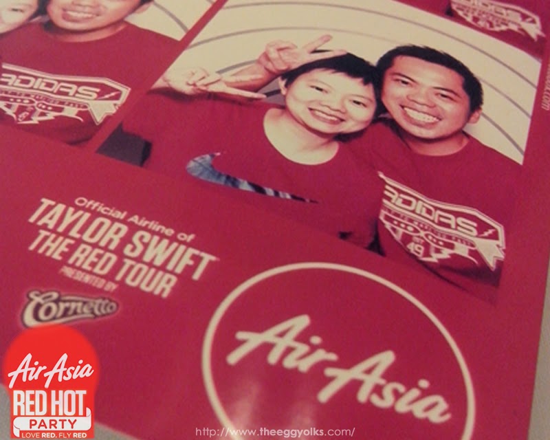 THEEGGYOLKS 蛋黃打点滴: Airasia Red Hot Party - Taylor Swift