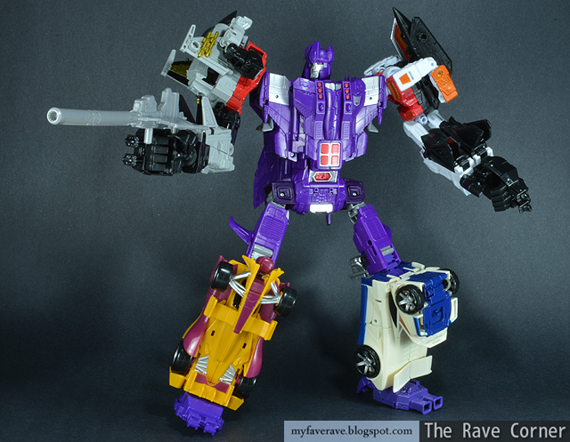 The Rave Corner: Transformers Generations Combiner Wars Galvatronus Review