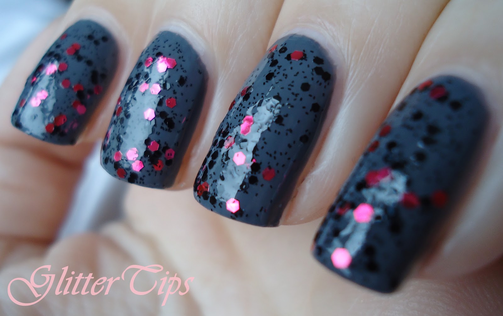 Glitter Tips: Barry M Jewel Glitters - Swatches and Review