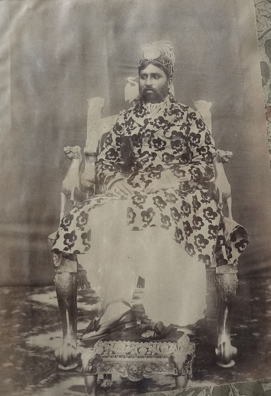 Nawab of Bahawalpur State (Currently in Pakistan) - Circa 1890's - Old ...
