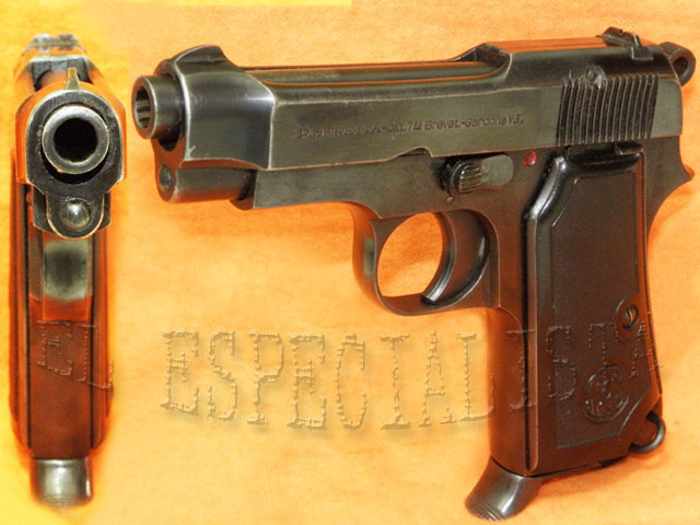 EL ESPECIALISTA: Beretta 1935, calibre 7.65 browning.