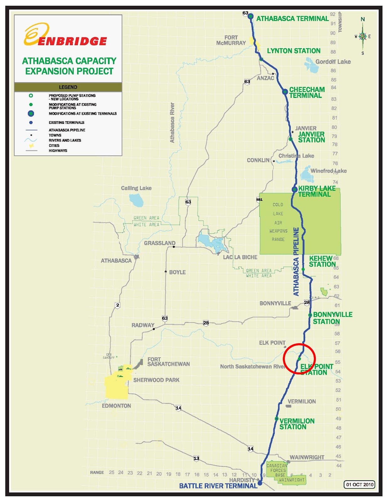 Oil Sand Box: Enbridge has pipeline failure, spills 1400 barrels near ...
