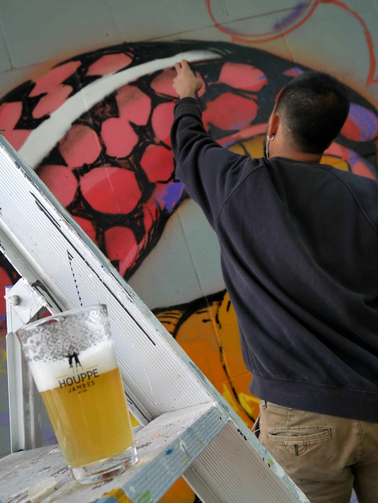 PETER BANEK – JOSE SAIZ X NAMUR GRAFFITI JAM Art on Train