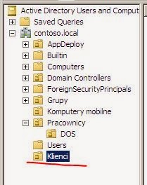 Windows 2008 Serwer -Śledzenie wyników zasad grup -Group Policy Result ...