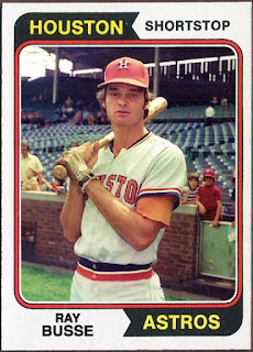 WHEN TOPPS HAD (BASE)BALLS!: MISSING IN ACTION- 1974 RAY BUSSE