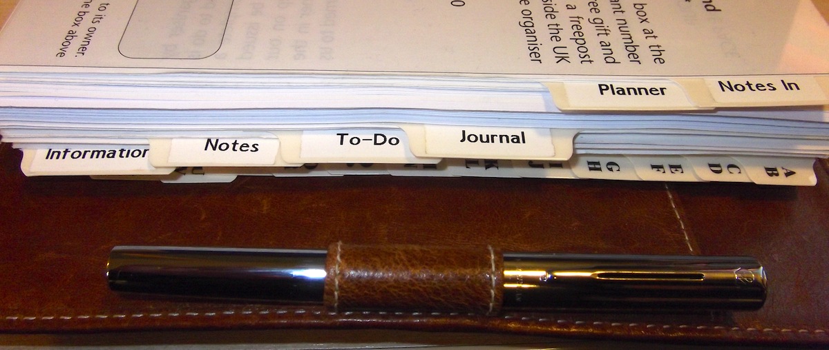 Philofaxy: Tabs/Sections