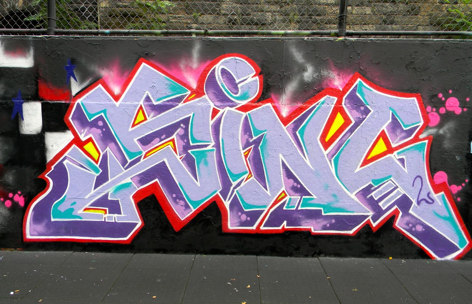 ART & FASHION SALON: Rocking It At The GRAFFITI HALL OF FAME; Wild ...