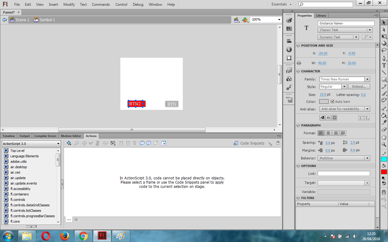 LOAD UNLOAD IMAGE SWF FILE IN MOVIE CLIP SYMBOL AS2 AS3 - Flash College