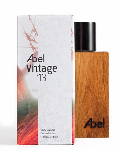 Liberate your skin. : Vintage'13 by Abel. A new organic perfume.