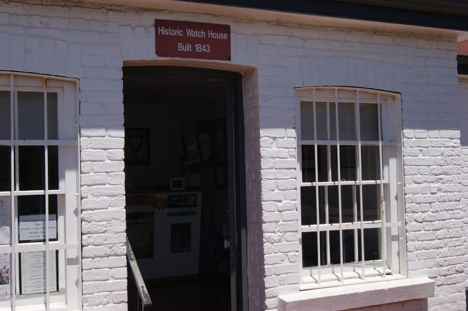 On The Convict Trail: Old Watch House, George Town