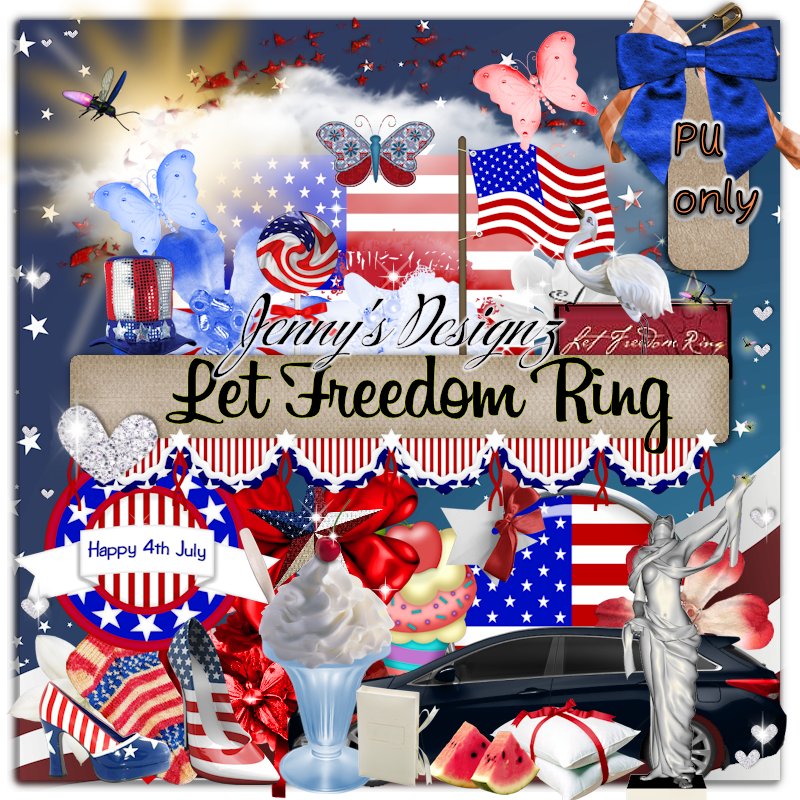 Designz By Shelly: FTU Cluster with extras using Jenny's Designz "Let ...