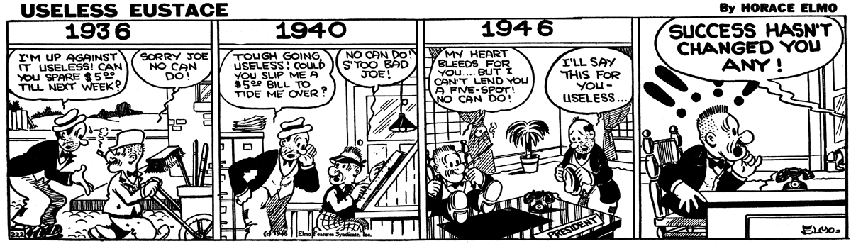 Stripper's Guide: Obscurity of the Day: Useless Eustace