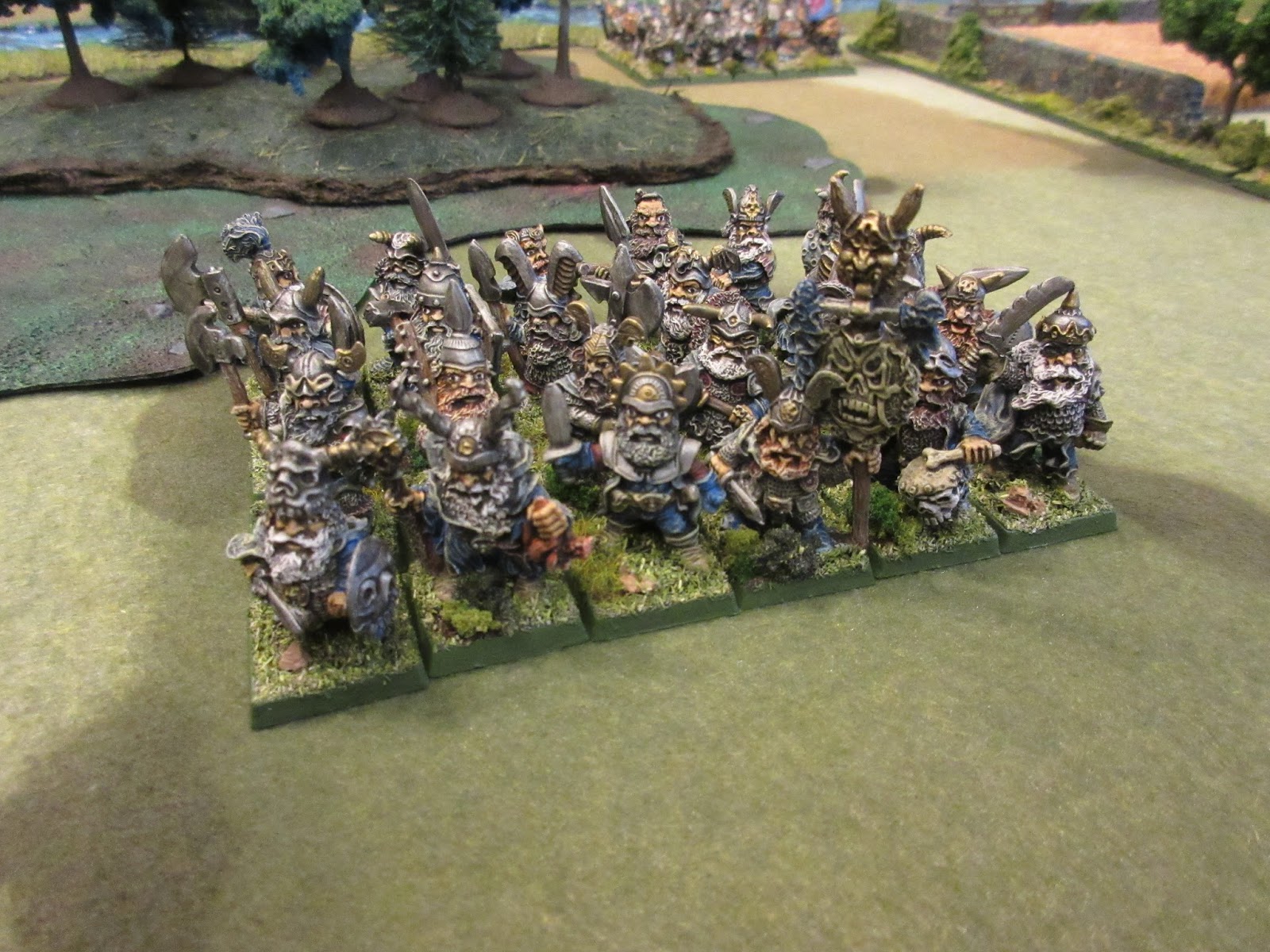 Mars-Miniatures: Dwarfs From Iron Claw, Essex, & Grenadier