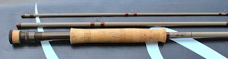Handcrafted graphite and fiberglass fly rods: L.Kenney special