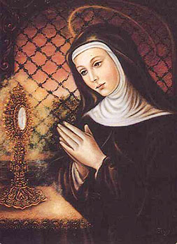 Paroquia São Sebastião - Machados - PE: Santa Clara