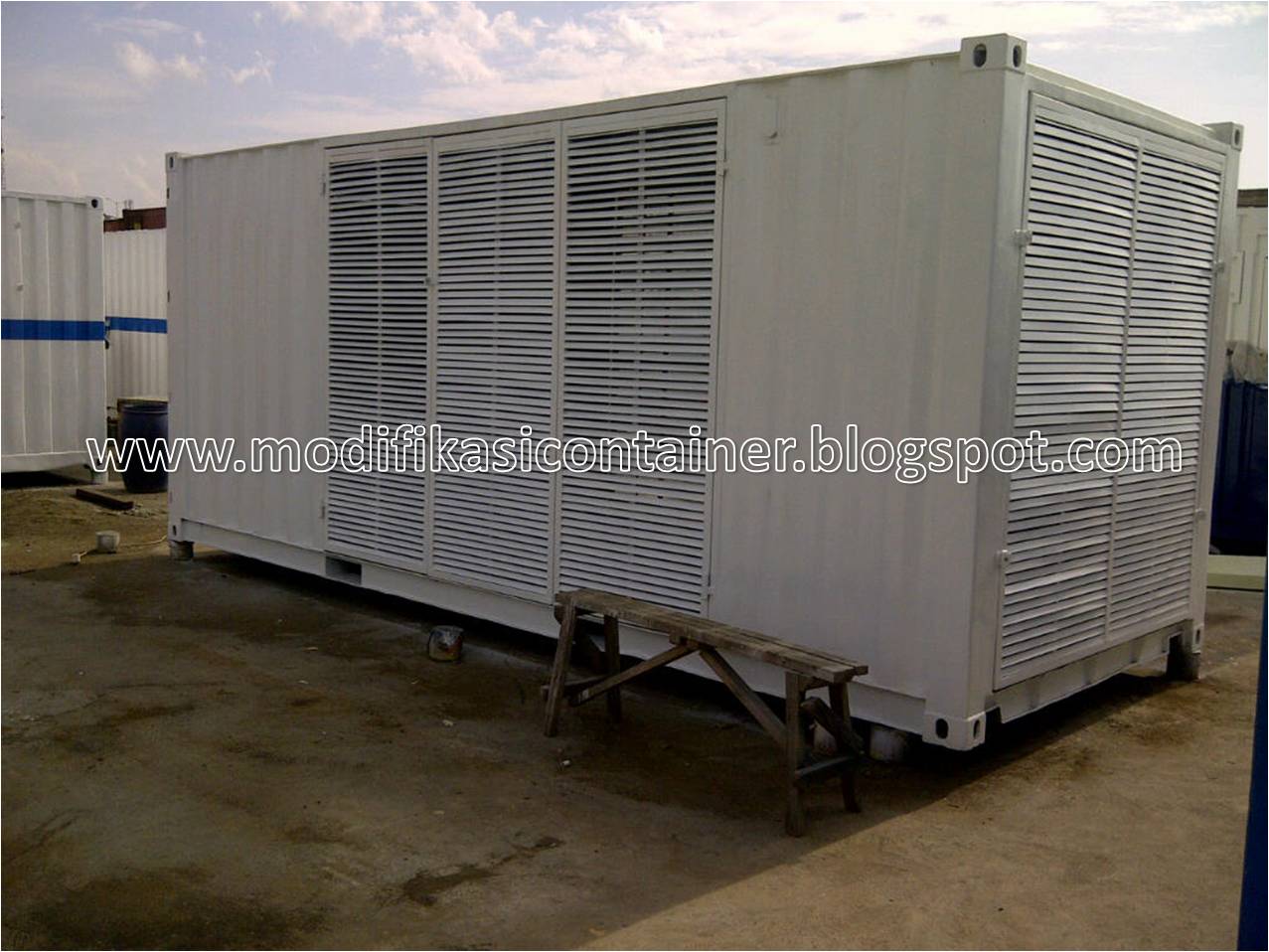 Container Office & Camp; Modifikasi Container: GENSET ROOM - GENSET ...