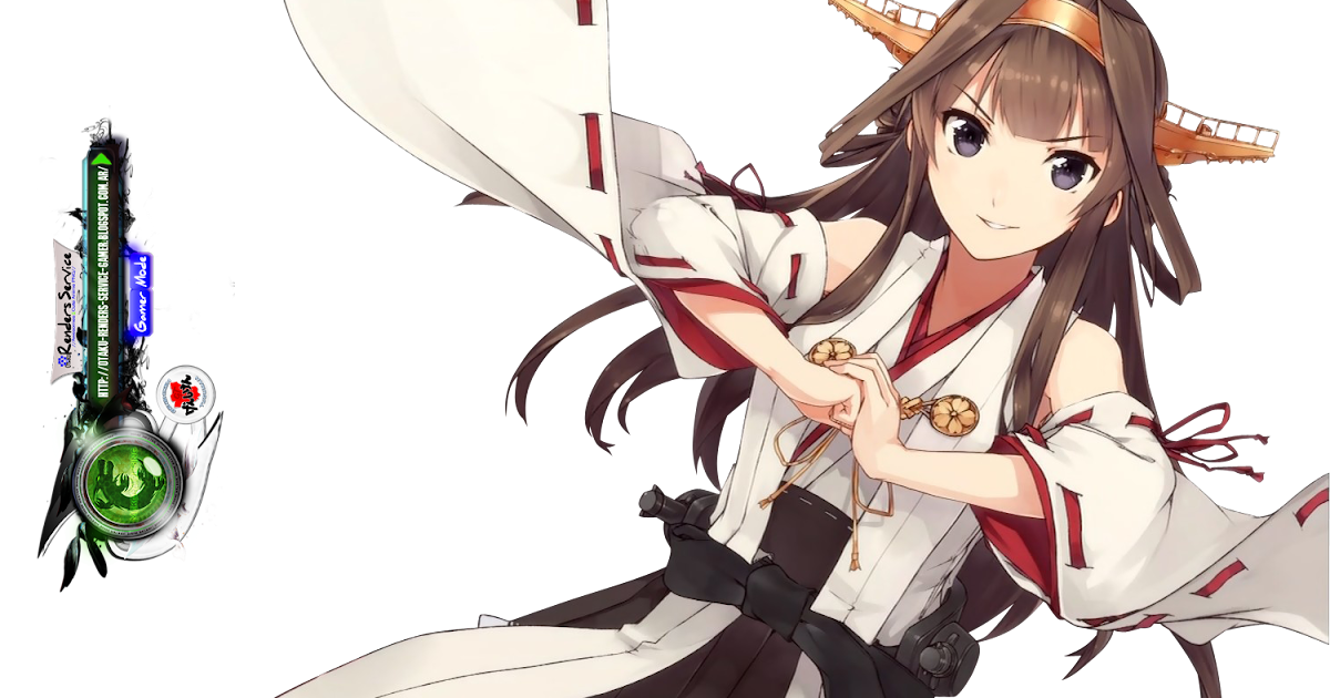 Kantai Collection:Kongou Cute+Kakoii Great Pose Render | ORS Anime ...