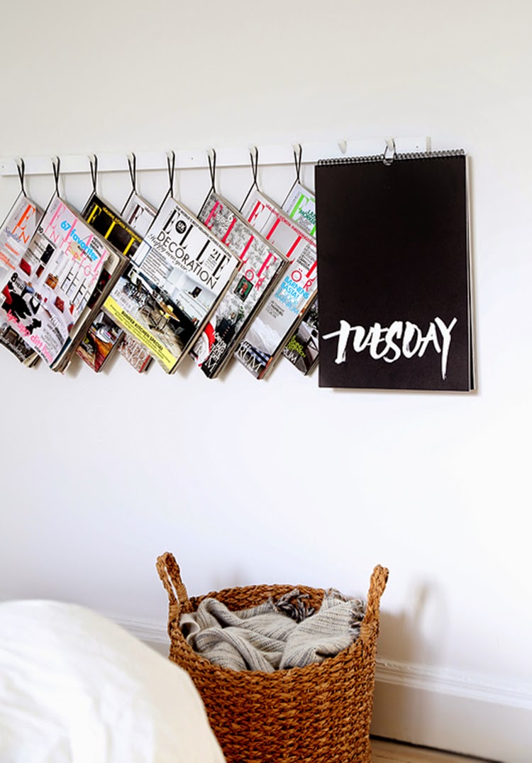 DIY Monday # Magazine storage