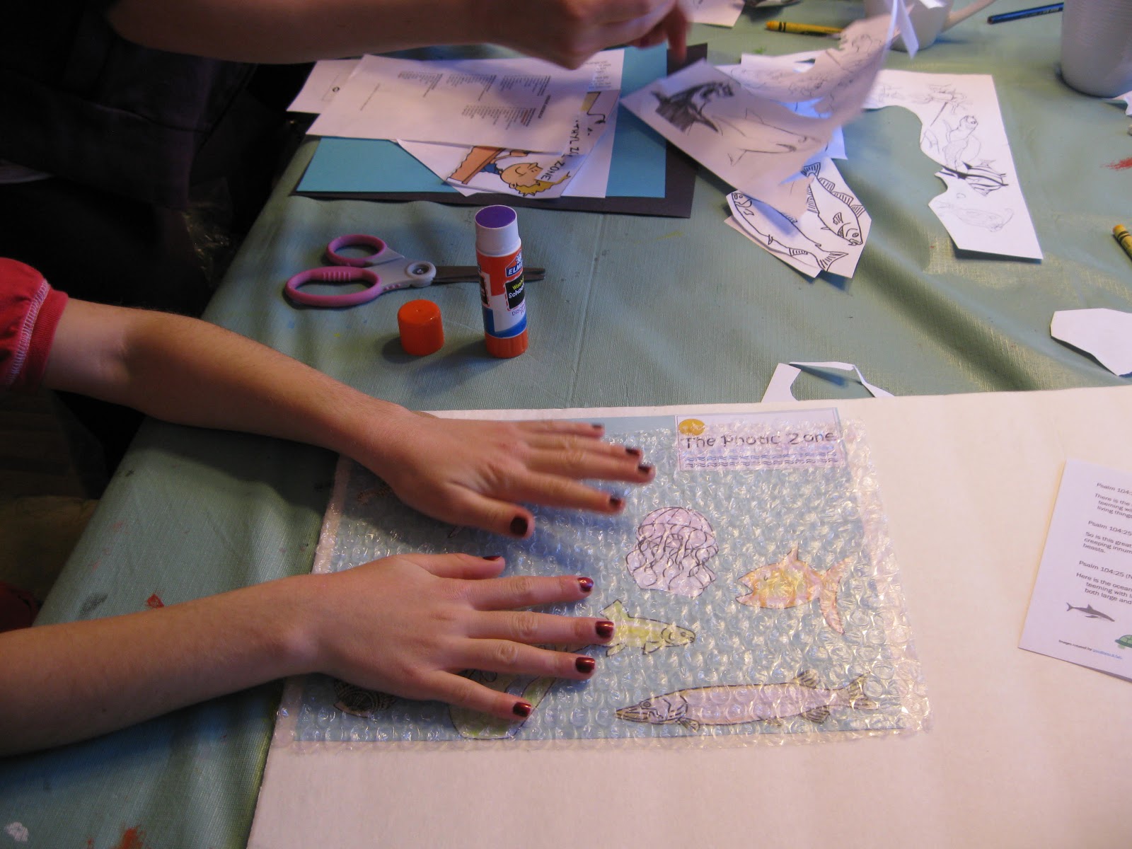 Solagratiamom: Week 19 - Ocean Zones Project