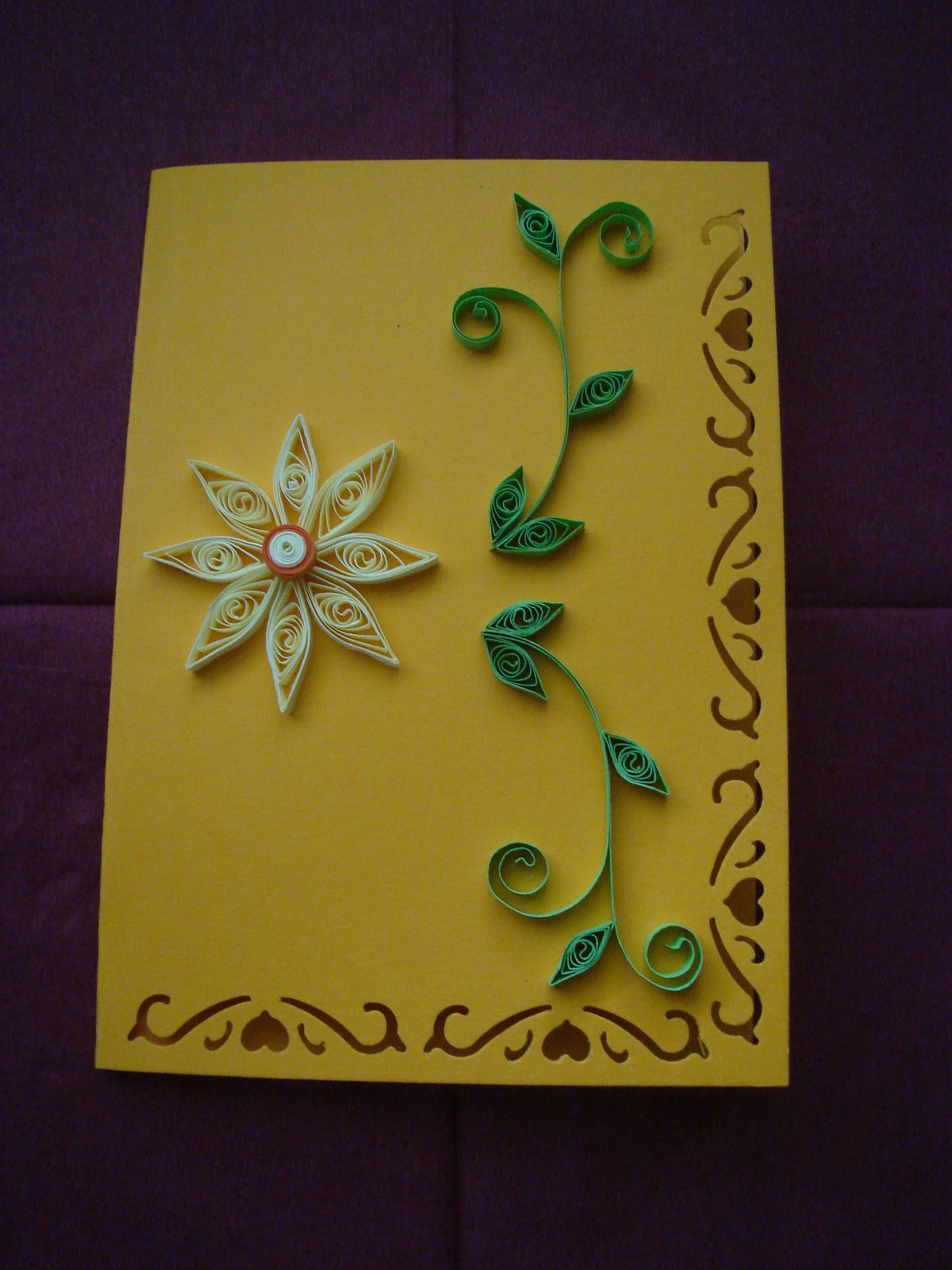 HOBBY ARTS 2: Felicitari de primavara - Quilling