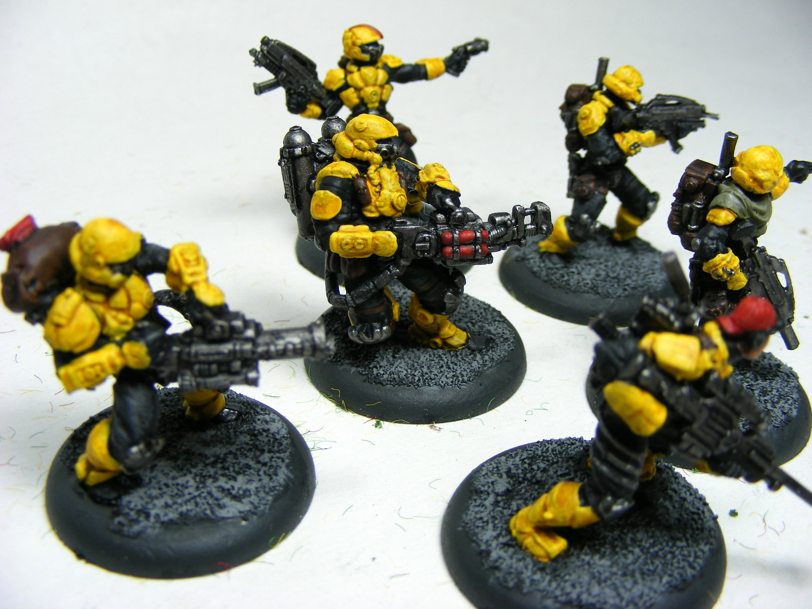 Evil Bob's Miniature Painting: 28mm MERCs Sci-Fi Miniatures