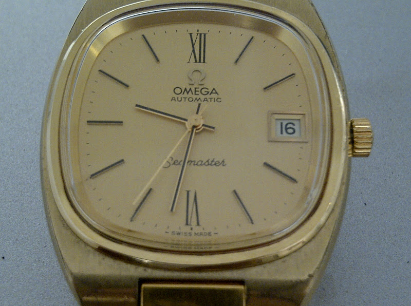 Batavia Jam: OMEGA SEAMASTER CAL 1010 GOLD PLATED SOLD