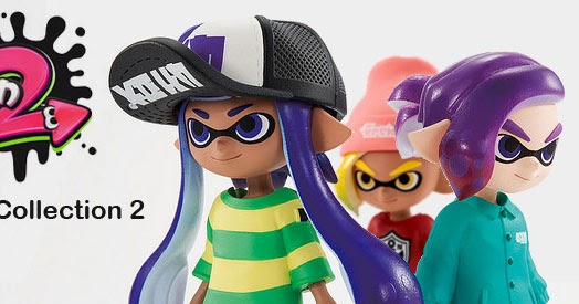 Bandai SPLATOON 2 KISEKAE Gear Collection 2 Coming