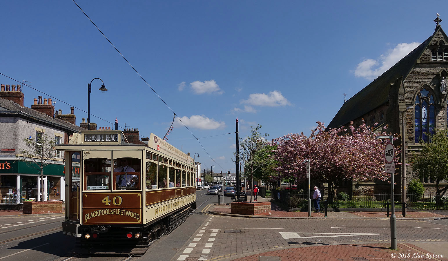 Blackpool Tram Blog: Heritage Trams in Fleetwood