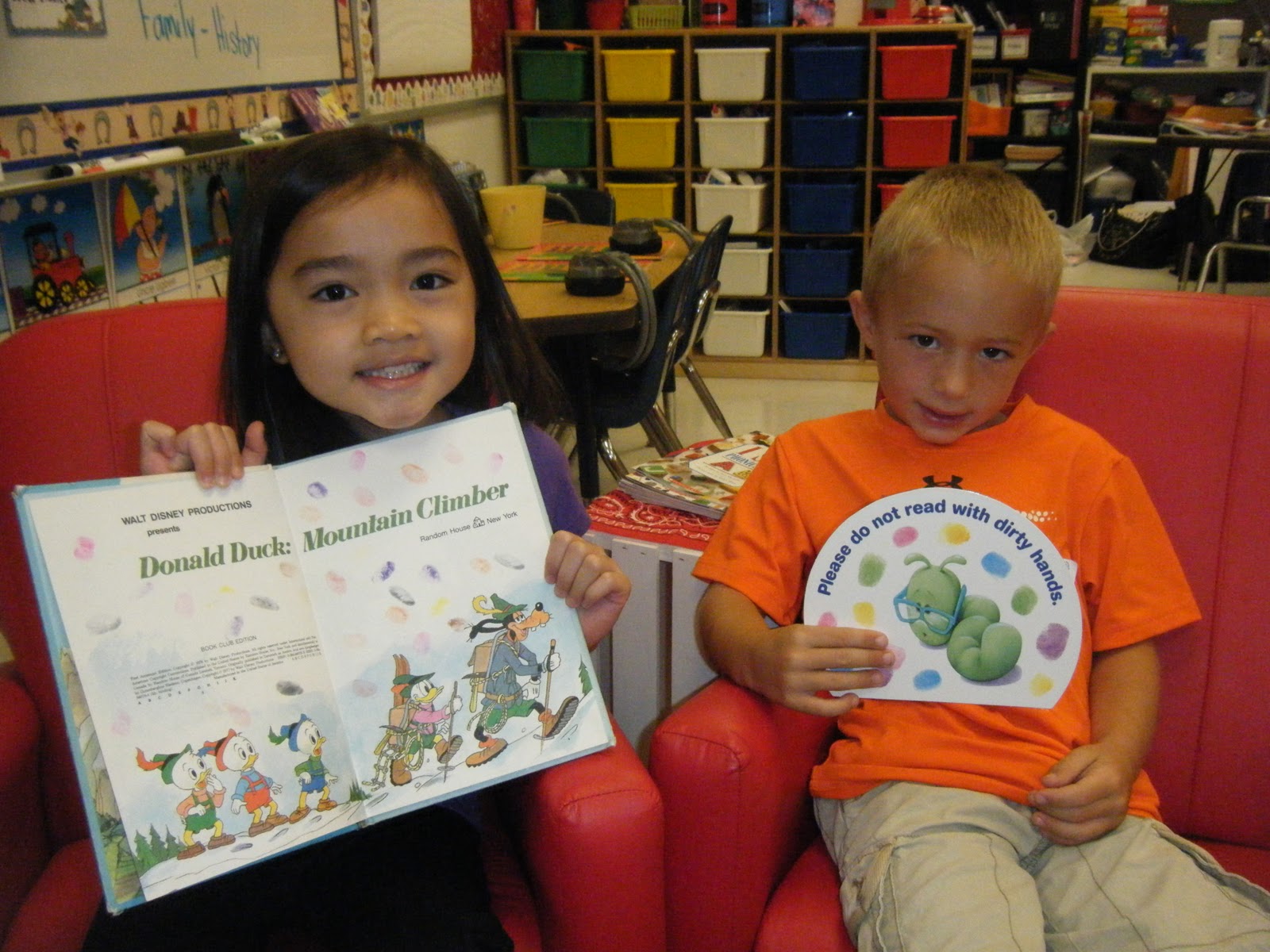 Ms. M.'s KG Class: Mr. Wiggles: Book Care