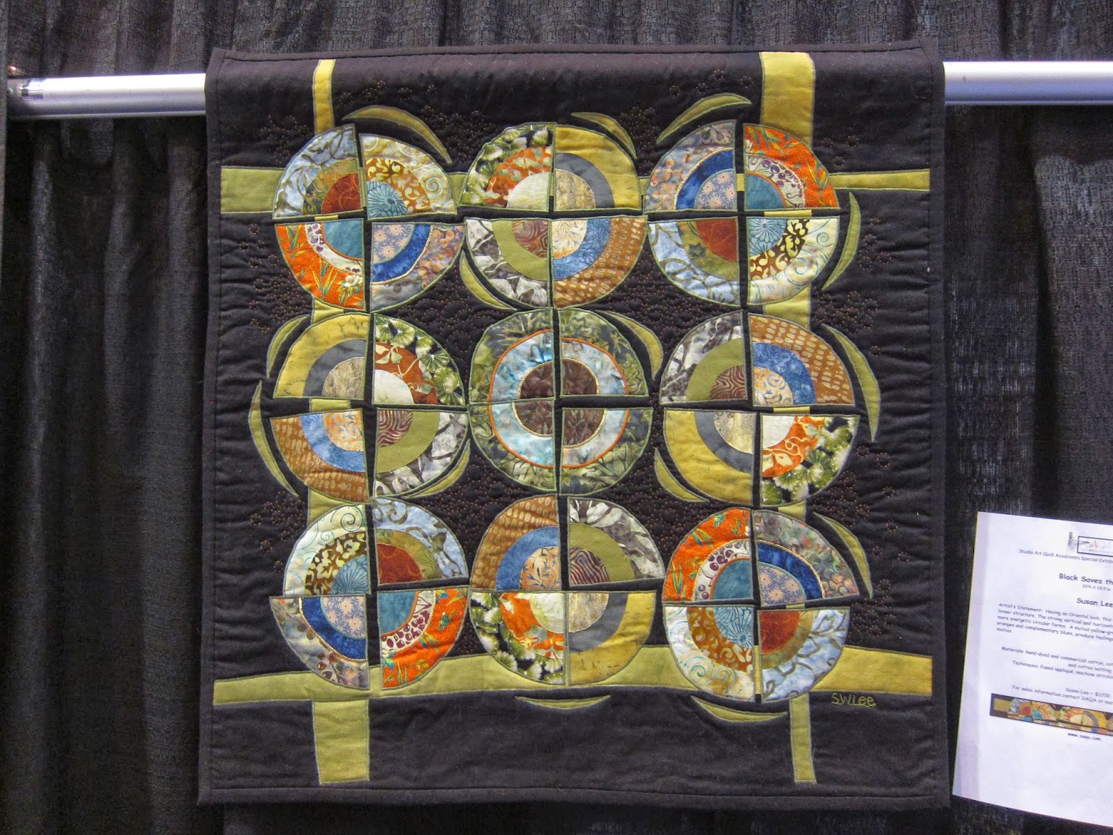 Diane Wright Art Quilts: A thread runs through it